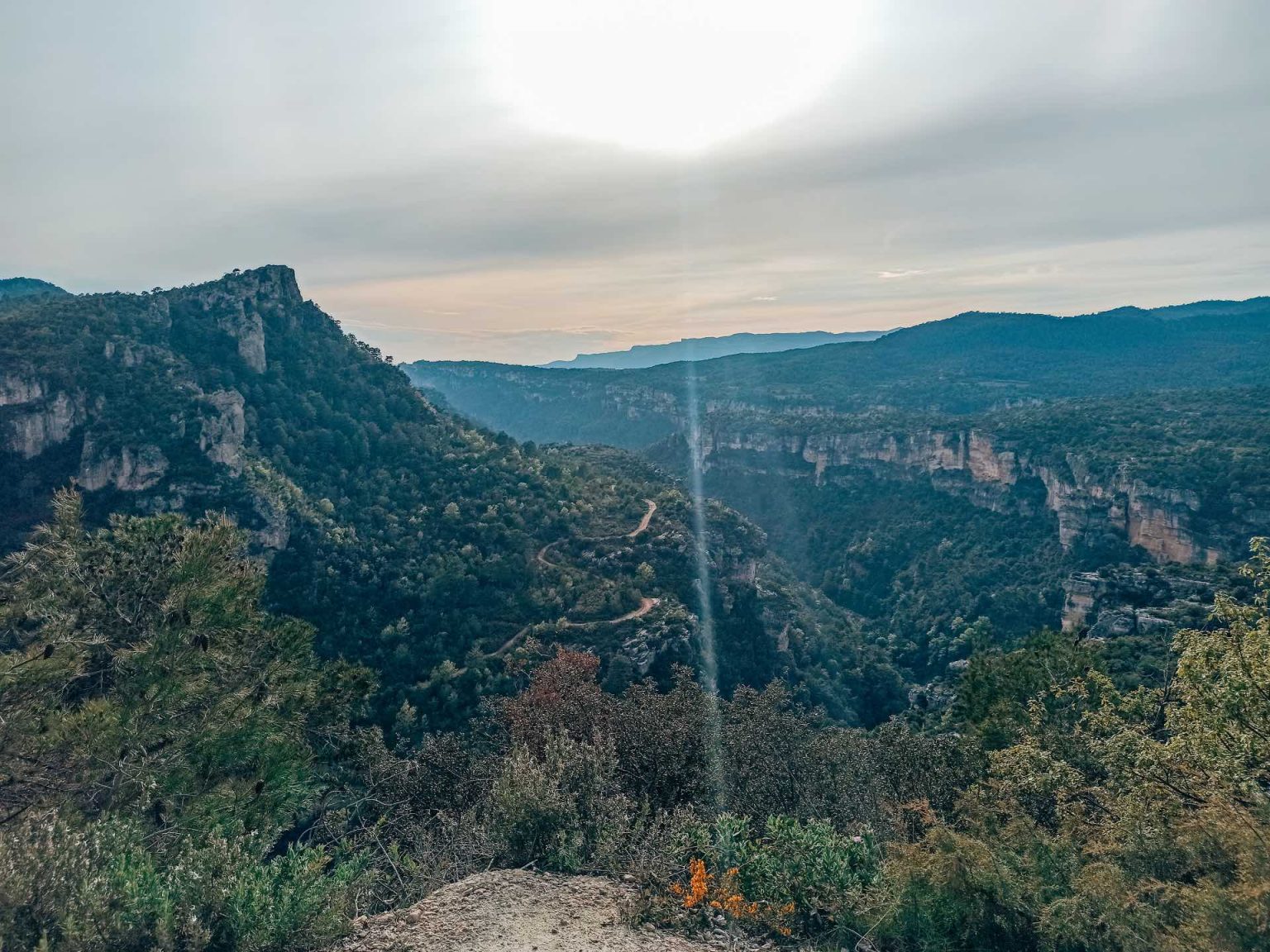 Ruta circular por los Gorgs de la Febró | Travelling to live